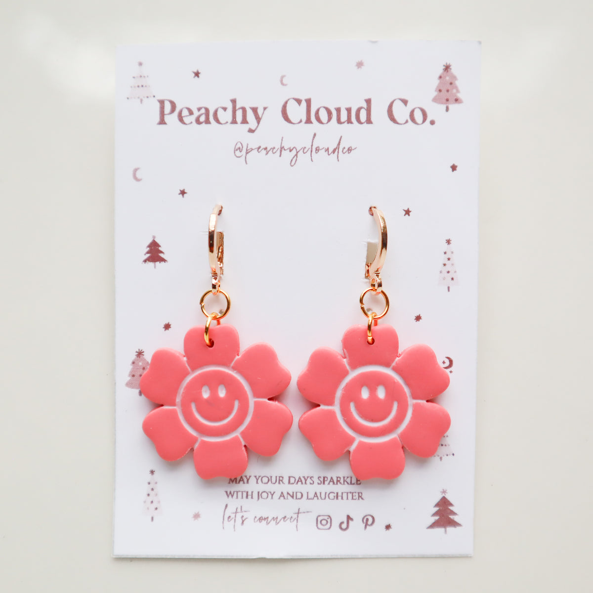Smiley Flower Huggies – Peachy Cloud Co.
